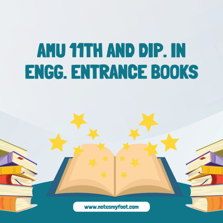 AMU 11th and Dip. in Engg. Entrance Books | Purchase