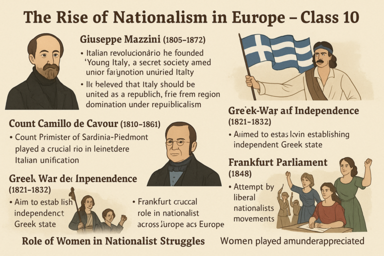 History Chapter 1 : The Rise of Nationalism in Europe Notes